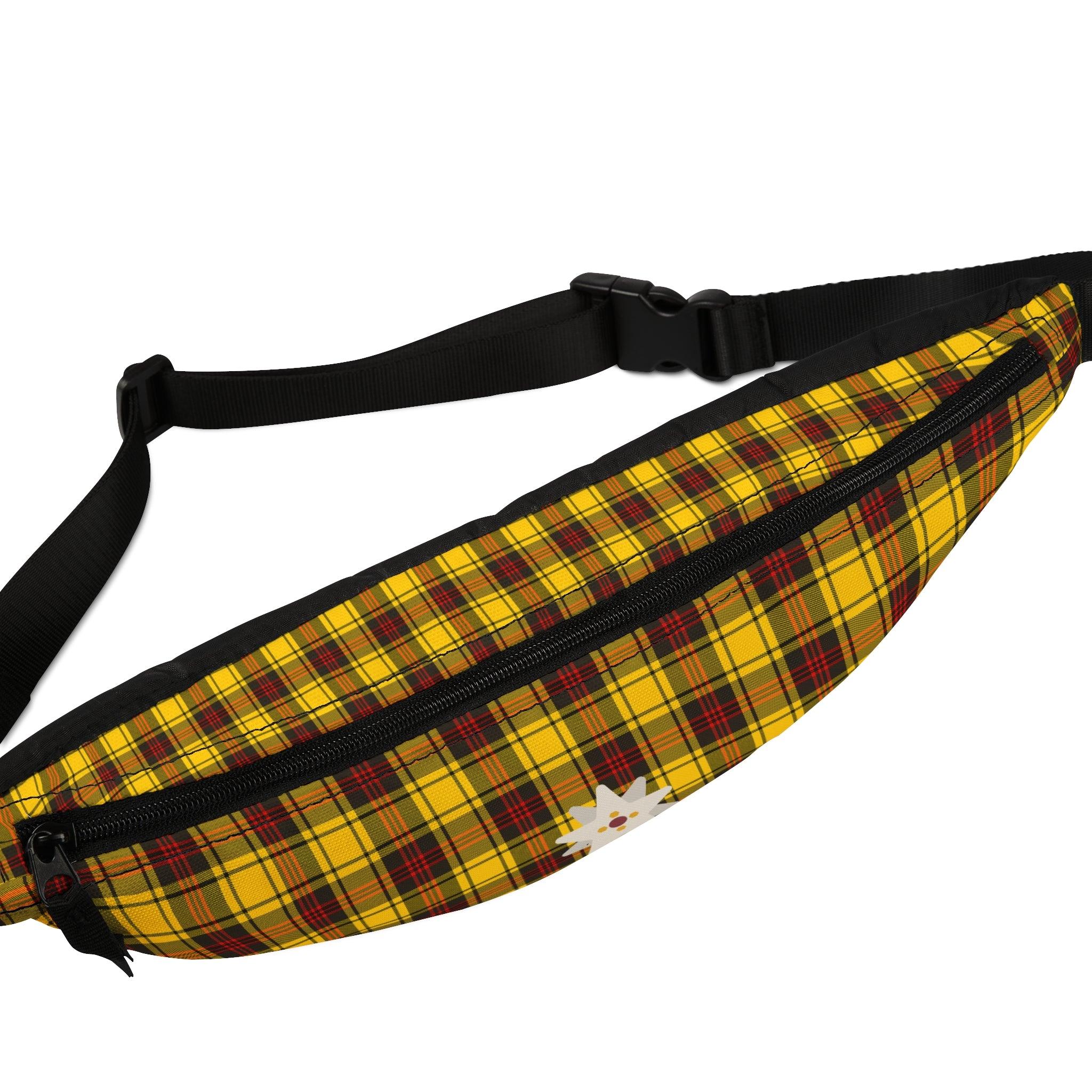 German Tartan Edelweiss Belt Bag – HouseHarmoni